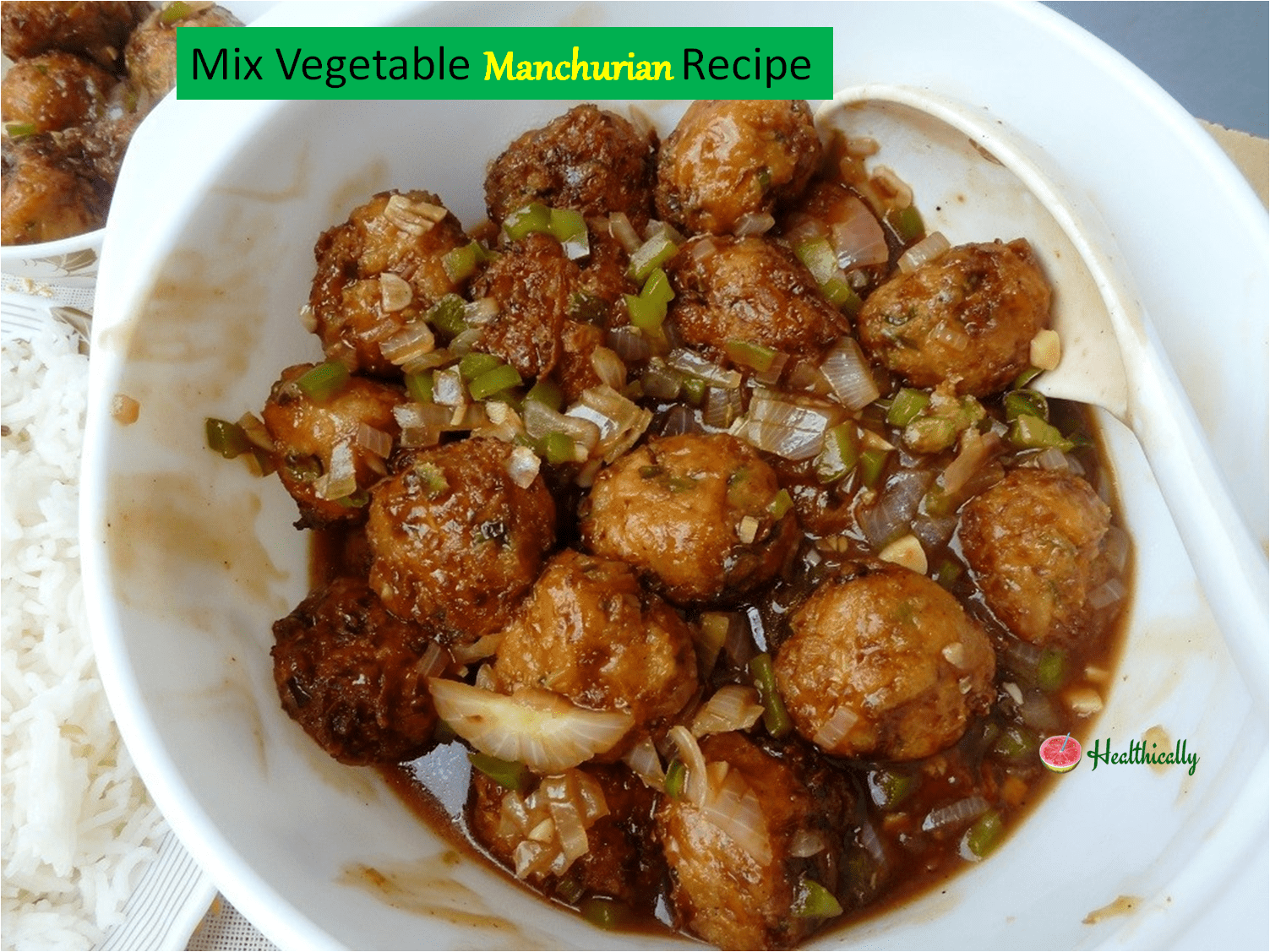 Mix Vegetable Manchurian Recipe / Vegetable Manchurian With Gravy ...
